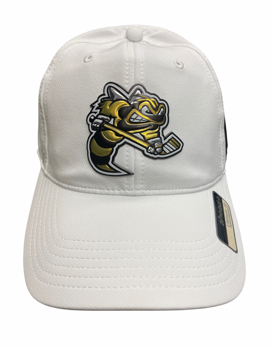 White Baseball Cap Buzz – Sarnia Sting Shop - The HoneyPot